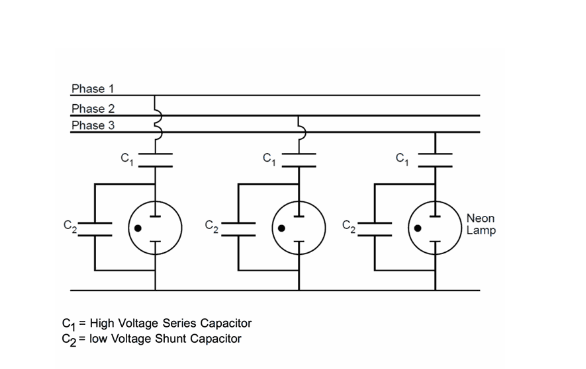 ODM 24KV 38PF Live Line Capacitors , High Voltage Ceramic Capacitor 3 ...