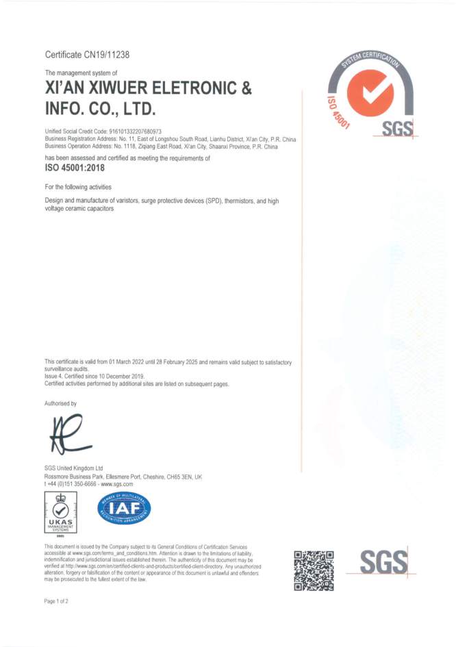 ODM 24KV High Voltage Ceramic Capacitor , ISO 80 Pf Capacitor