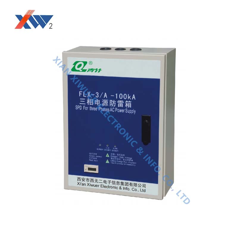 Single Phase Tandem Lightning Surge Protector AC 385V 40kA Two Stage