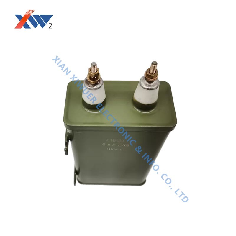 CH82X 3KVDC 6uF Pulse Power Capacitor Sealed Structure High Voltage