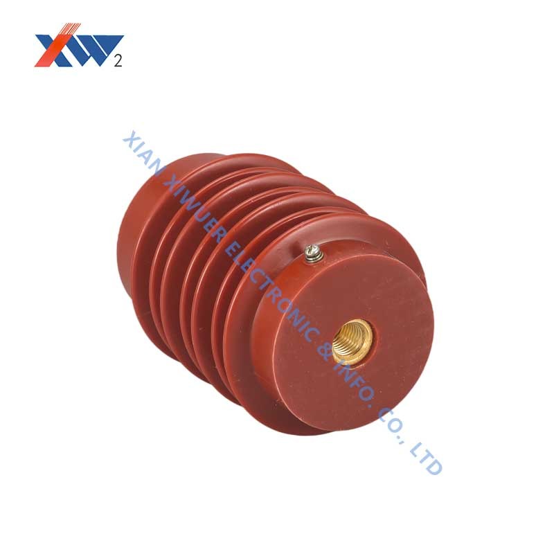 XIWUER High Voltage Capacitive Insulator Red Epoxy Thermal Stability
