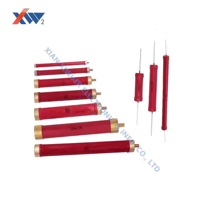 Metal High Voltage Power Resistors Glass Glaze Film 30W Ohm