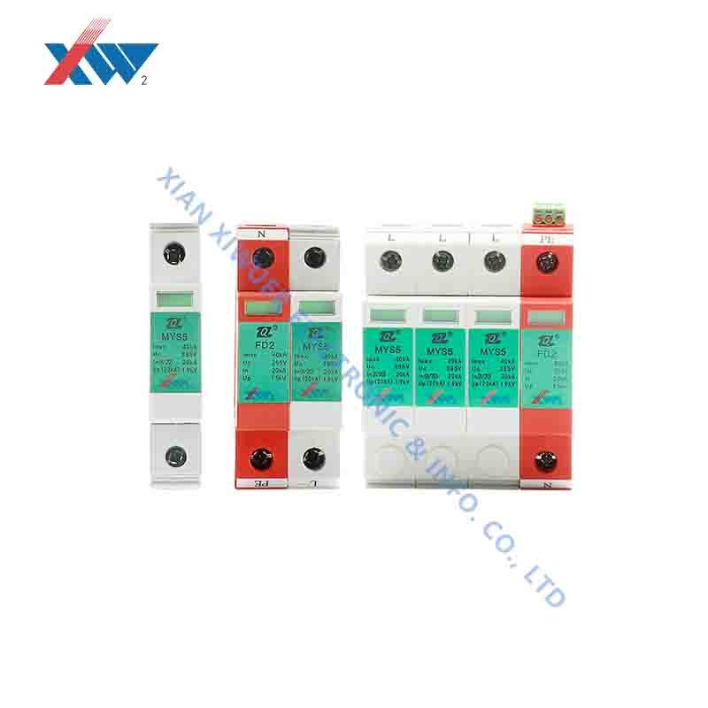 AC / DC System Overvoltage surge protector device MYS5-385 / 20-3P+NPE ...