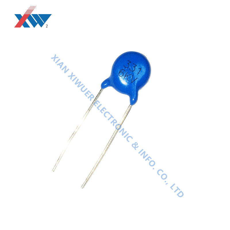 Ceramic High Voltage Porcelain Capacitor 103M/2KV 10NF 2000V P7.5MM Blue