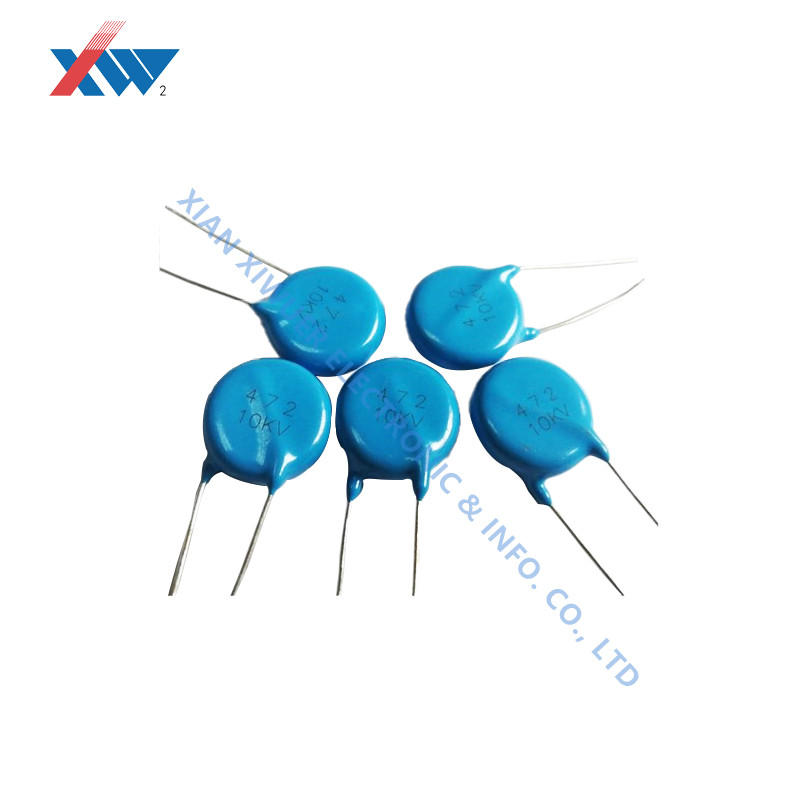 High Voltage Ceramic Disc Capacitor With Silve Contact 10KV DC ~ 50 kv ...