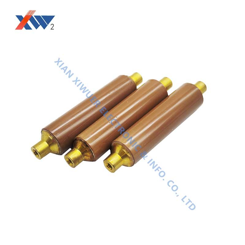 Ceramic capacitor rod for capacitive Insulators 6KV 150pf high voltage