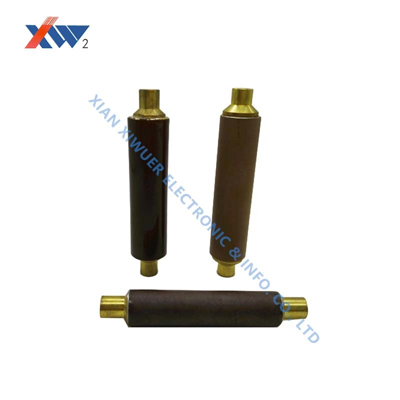 Brown 24KVac 15pF High Voltage Live Line Ceramic Capacitors For ...