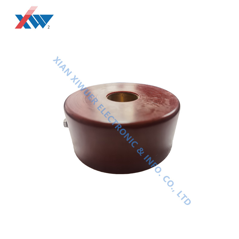 650pF High voltage toroidal capacitor feedthrough capacitor used for ...