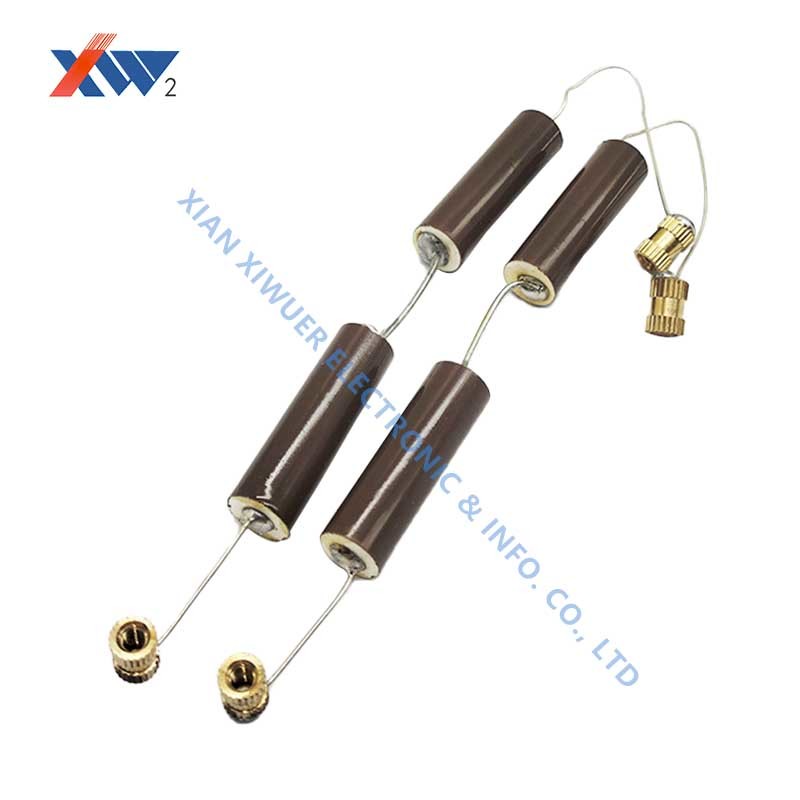 24KV high voltage capacitors rod 15pF flexible cord ODM ceramic ...