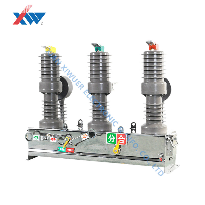 10kV outdoor high voltage recloser pole mounted circuit breaker 3 Phase ...