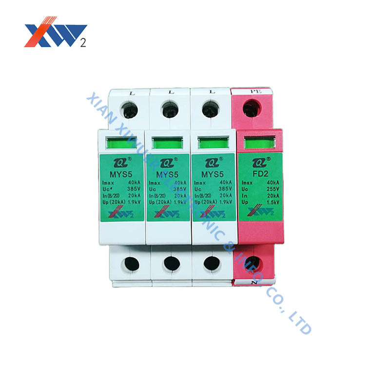 Single Phase AC Power Lightning Surge Protector For Electric Vehicle ...
