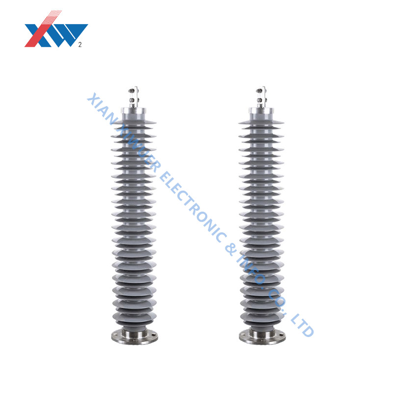 35kv Gapless Lightning Arrester Power Station Type Polymer-housed Metal ...