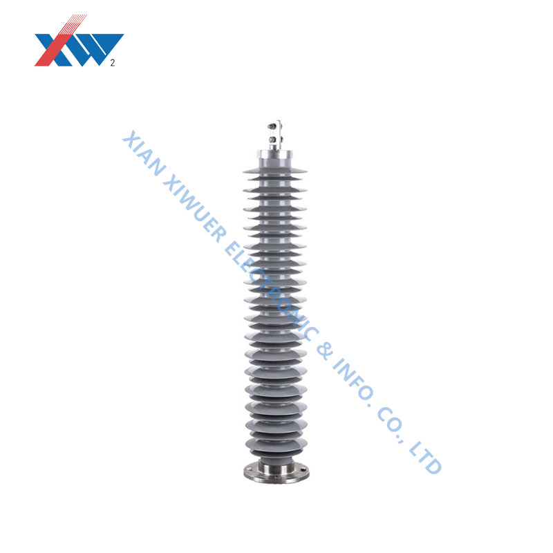 35kv Gapless Lightning Arrester Power Station Type Polymer-housed Metal ...