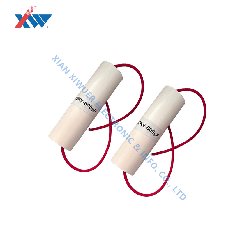 Power Film Capacitor 12kV 600pF Insulating Plastic AC Film Capacitors ...