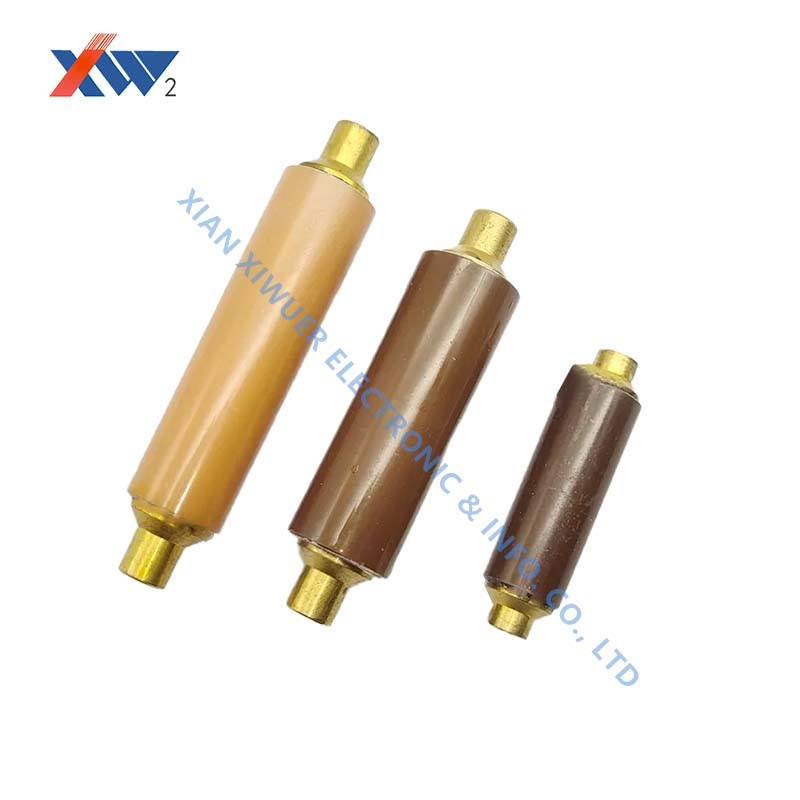High Voltage Ceramic Rod 24kV 50pF Live Line Capacitor For High Voltage ...