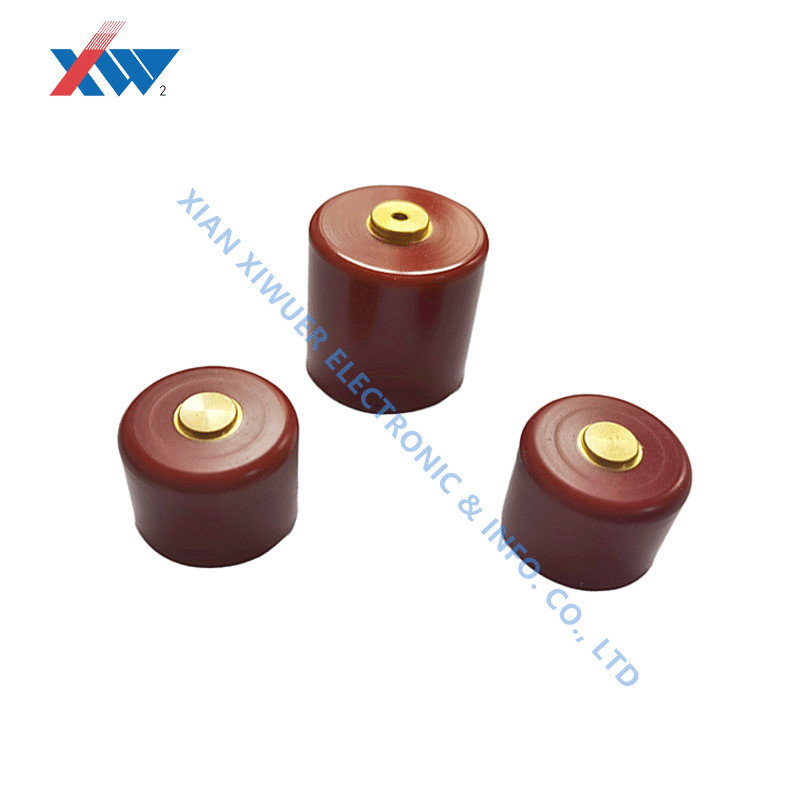 Ultra Low Partial Discharge 50kVDC 5600pF High Voltage Doorknob Capacitors