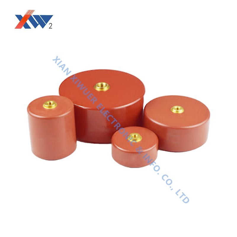 Ultra Low Partial Discharge 50kVDC 5600pF High Voltage Doorknob Capacitors